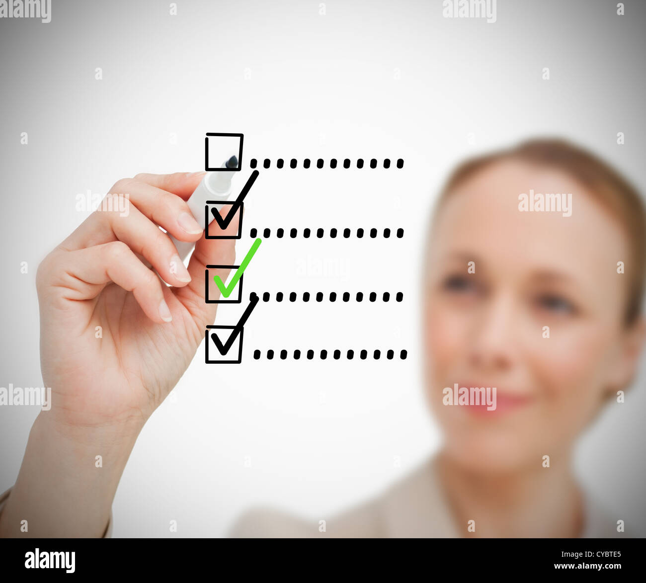 Ticking boxes hi-res stock photography and images - Alamy