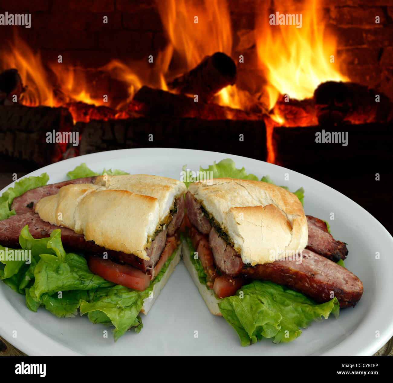 Beef and BBQ Stock Photo - Alamy