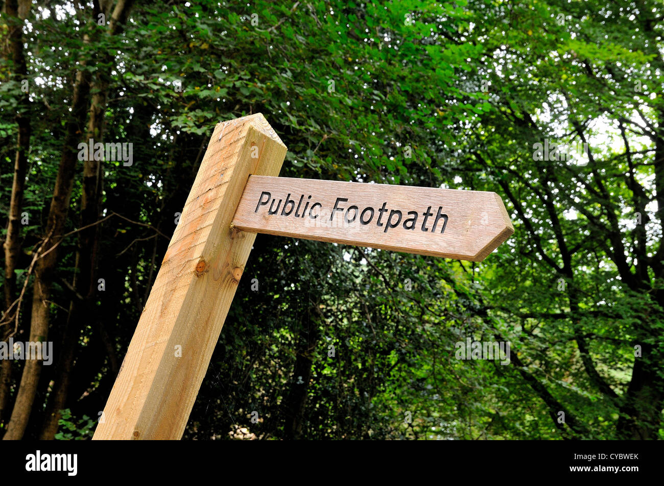 Footpath sign hi-res stock photography and images - Alamy