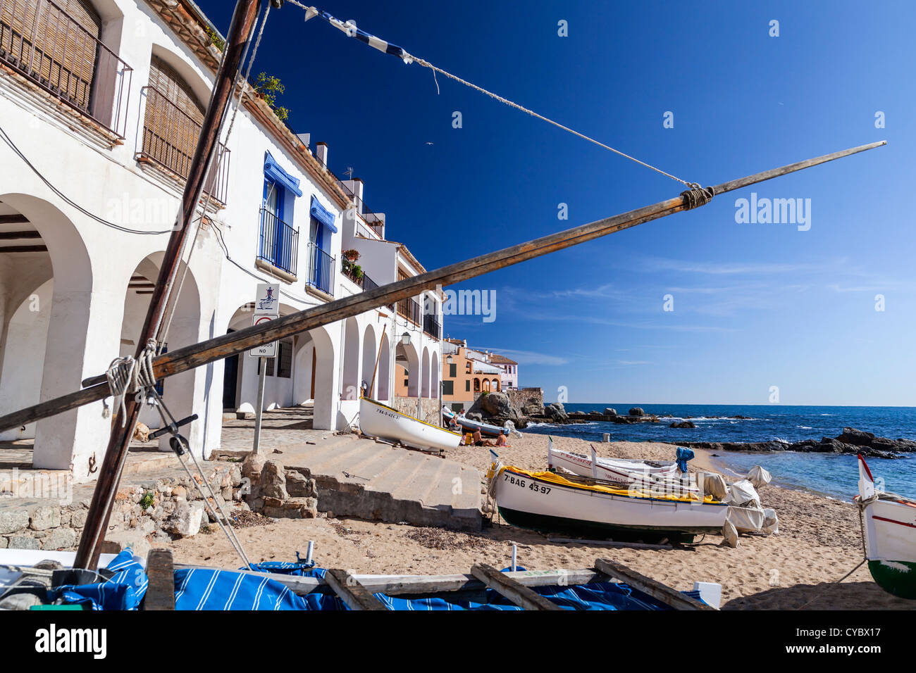 Calella de Palafrugell,Costa Brava,Catalonia,Spain Stock Photo - Alamy