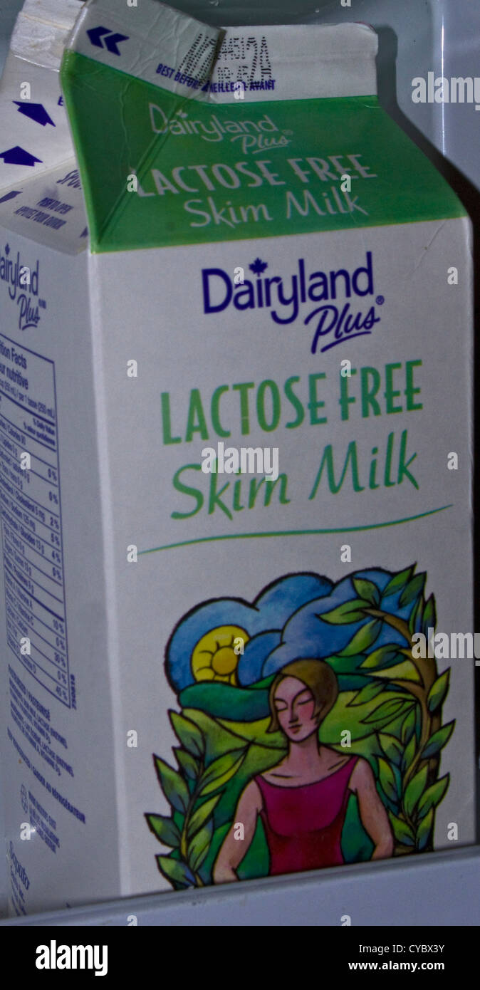 lactose free milk Stock Photo - Alamy
