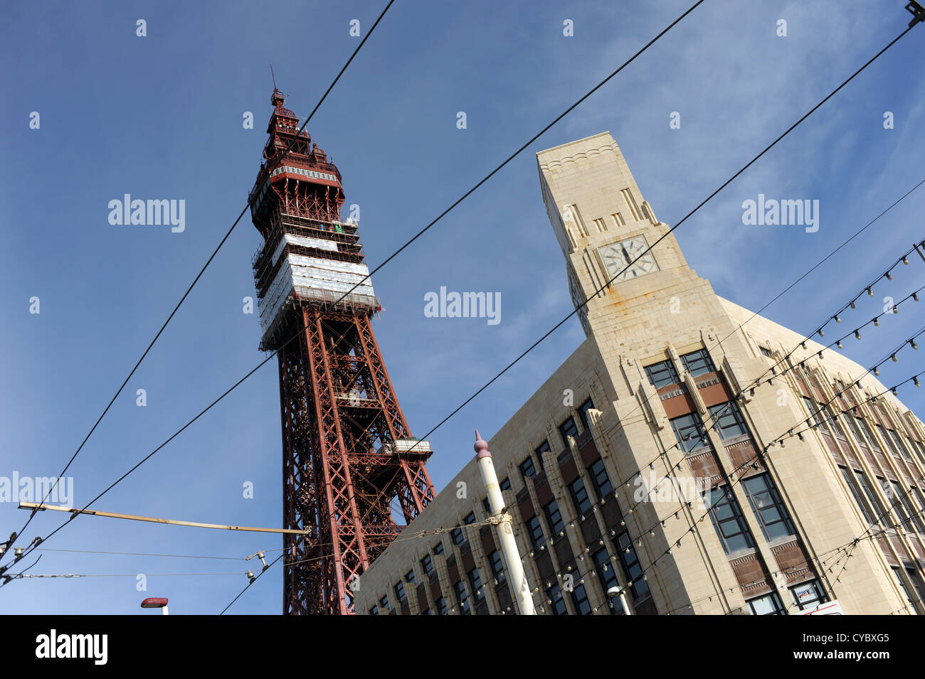 Uk blackpool tower hi-res stock photography and images - Alamy