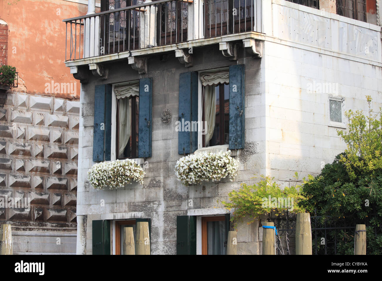 Bella Italia series. Venice - the Pearl of Italy. Windows of a Venetian ...