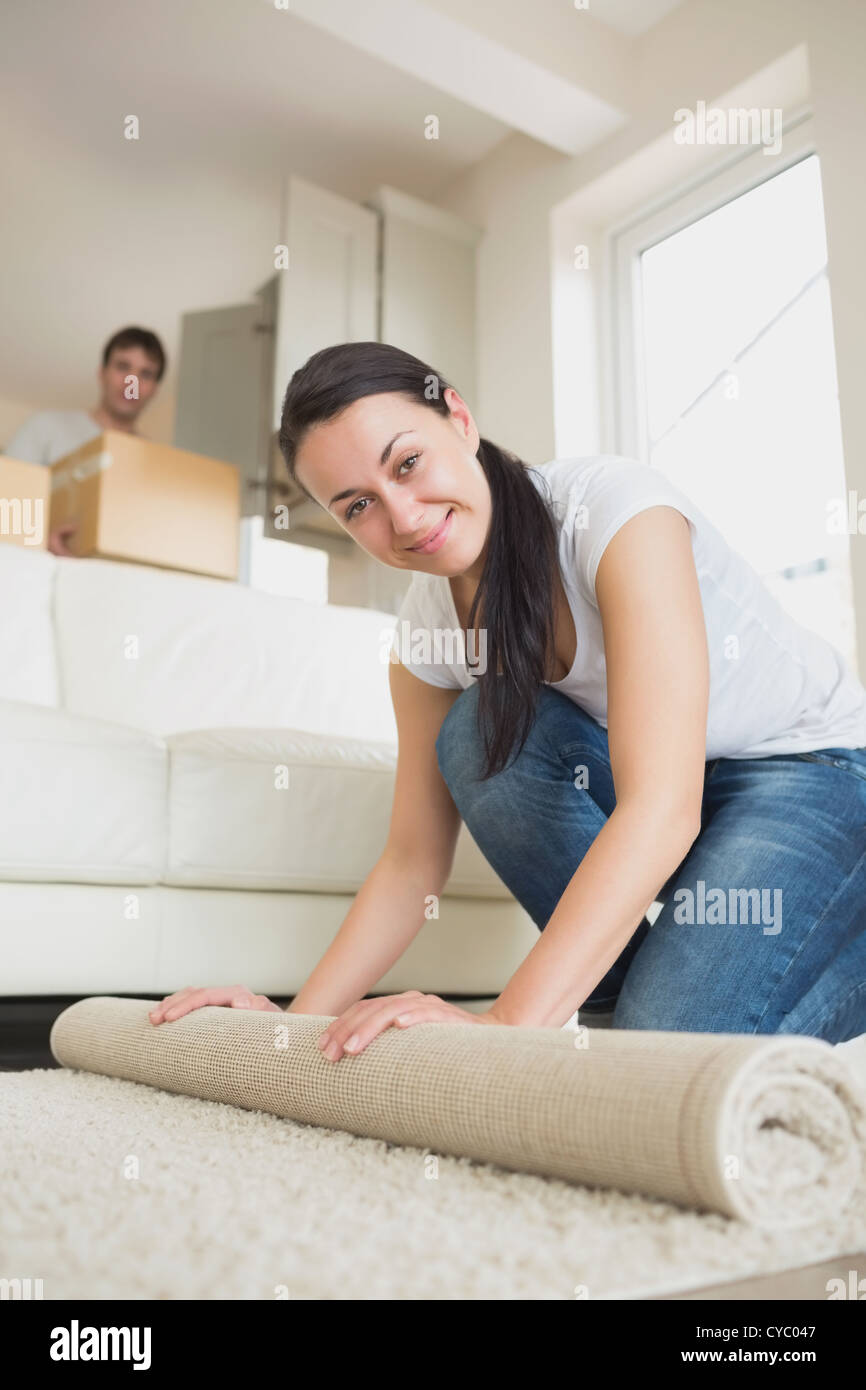Young people relocating Stock Photo - Alamy