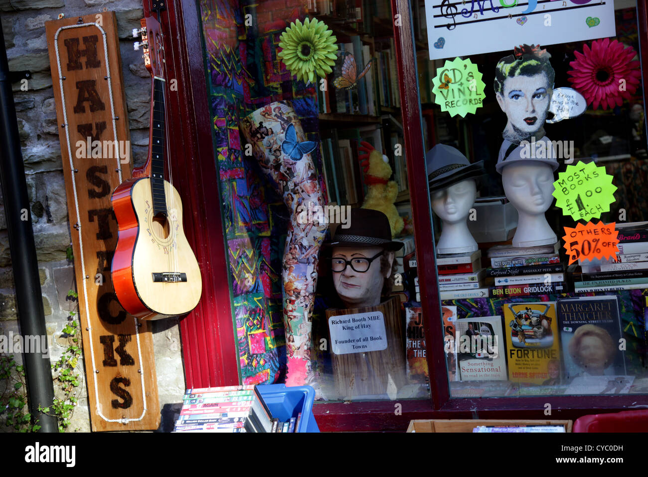 Richard booth bookshop hi-res stock photography and images - Alamy
