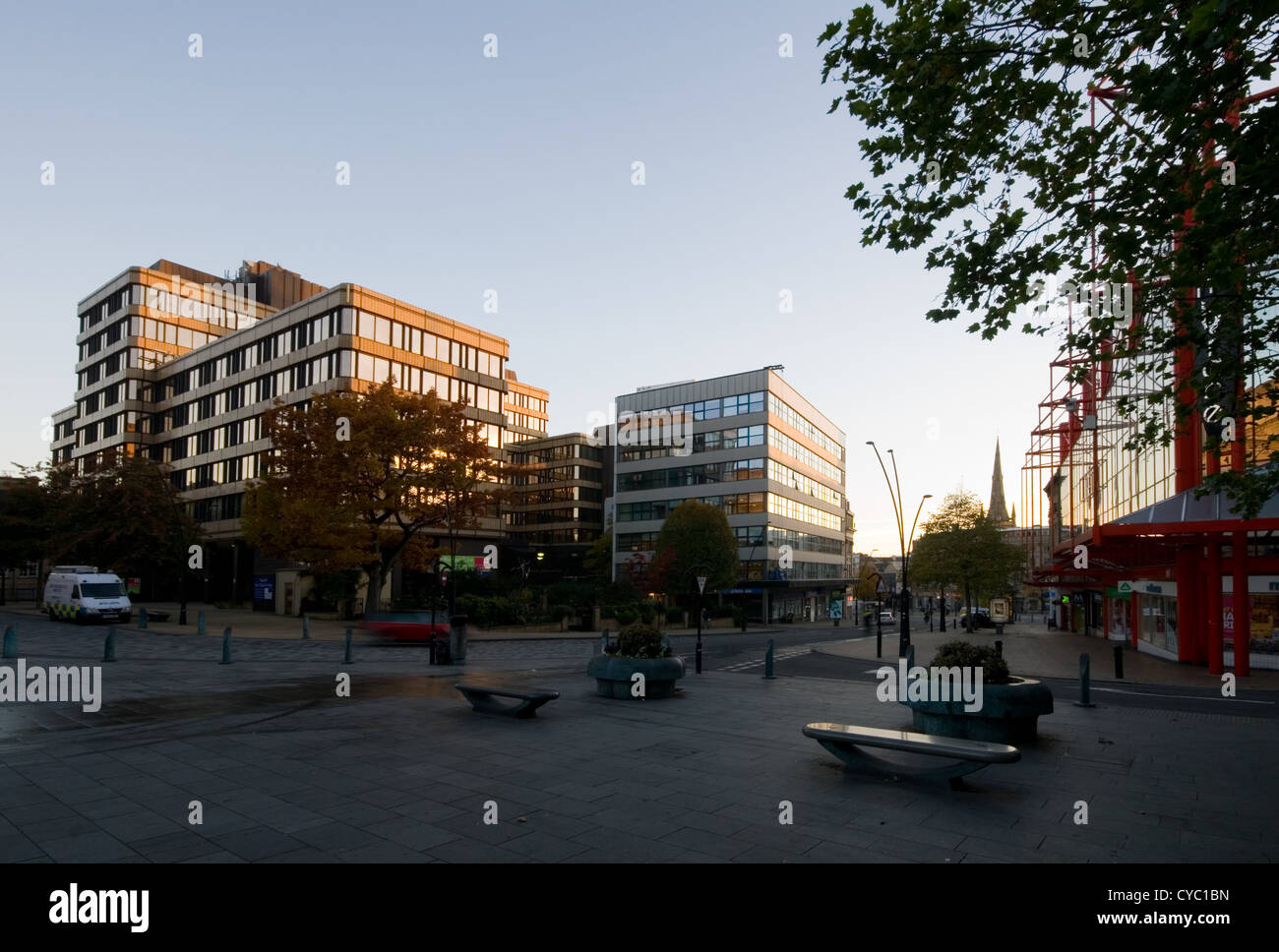 Barkers Pool, Sheffield City Centre, England, UK Stock Photo - Alamy