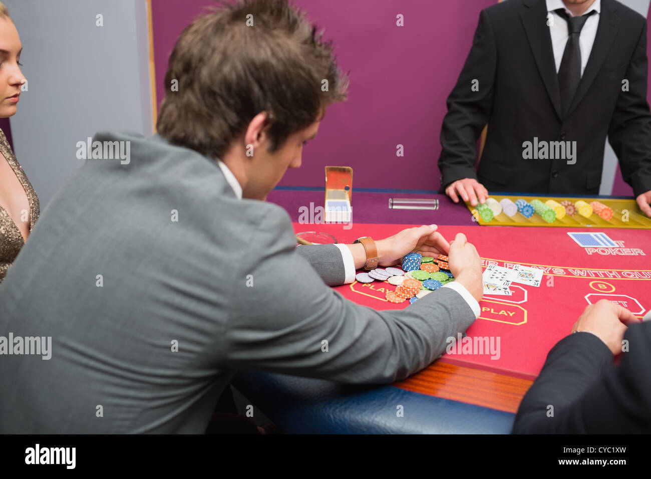 Man taking the pot Stock Photo - Alamy