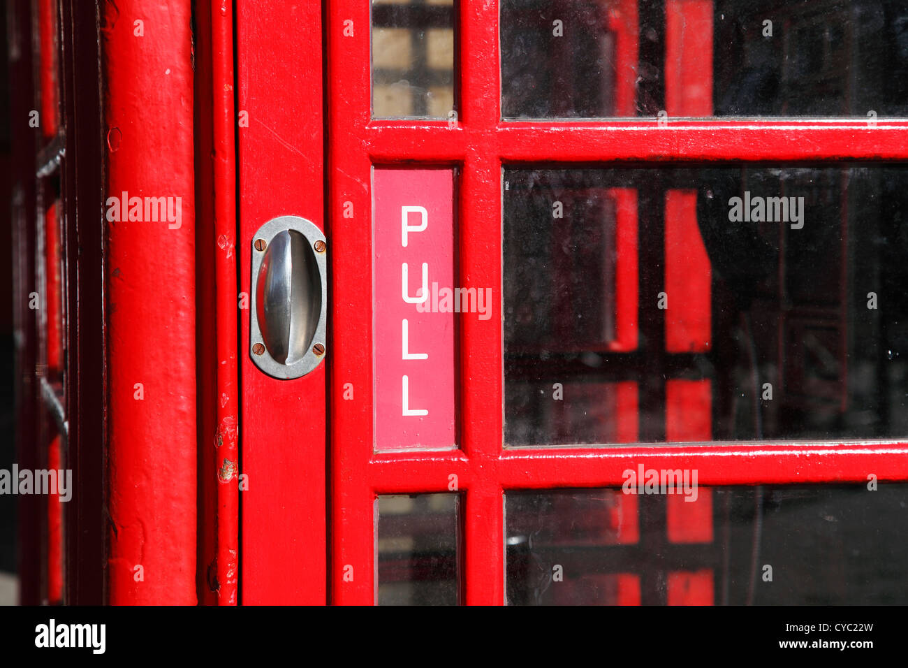 A red BT telephone box in London, England, U.K Stock Photo - Alamy