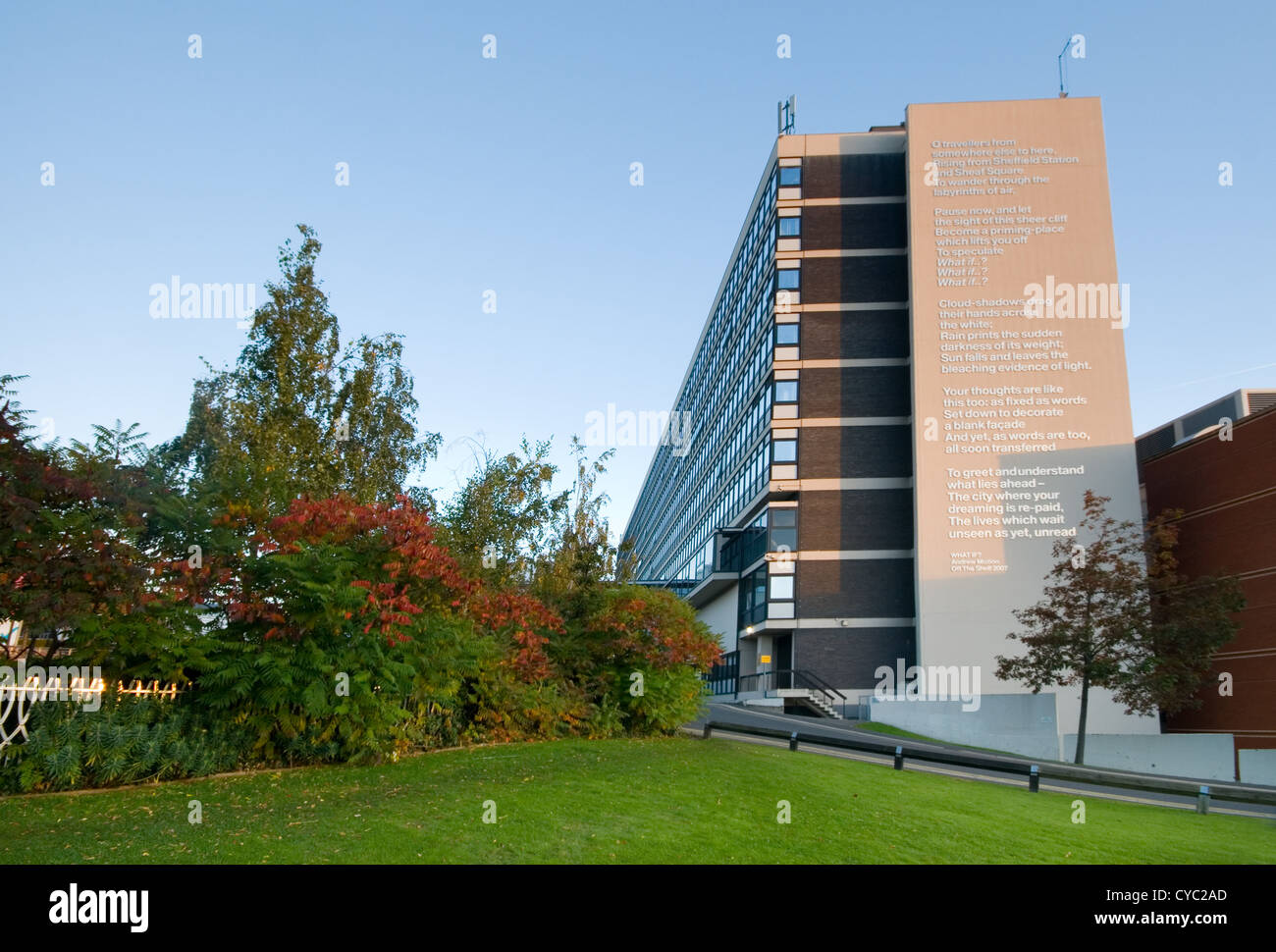 Owen Building - Sheffield Hallam University, Sheffield, England Stock ...