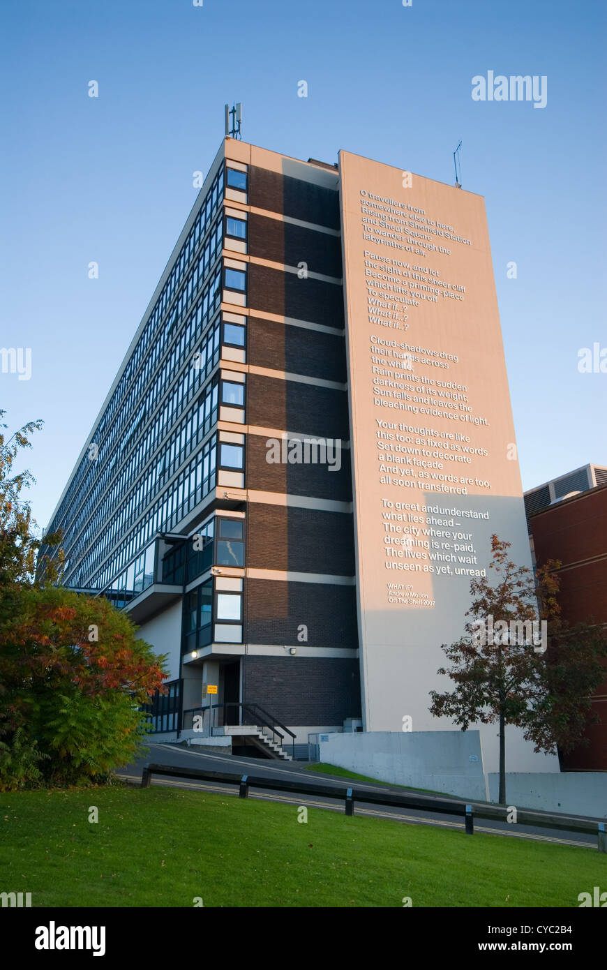 Owen Building - Sheffield Hallam University, Sheffield, England Stock ...
