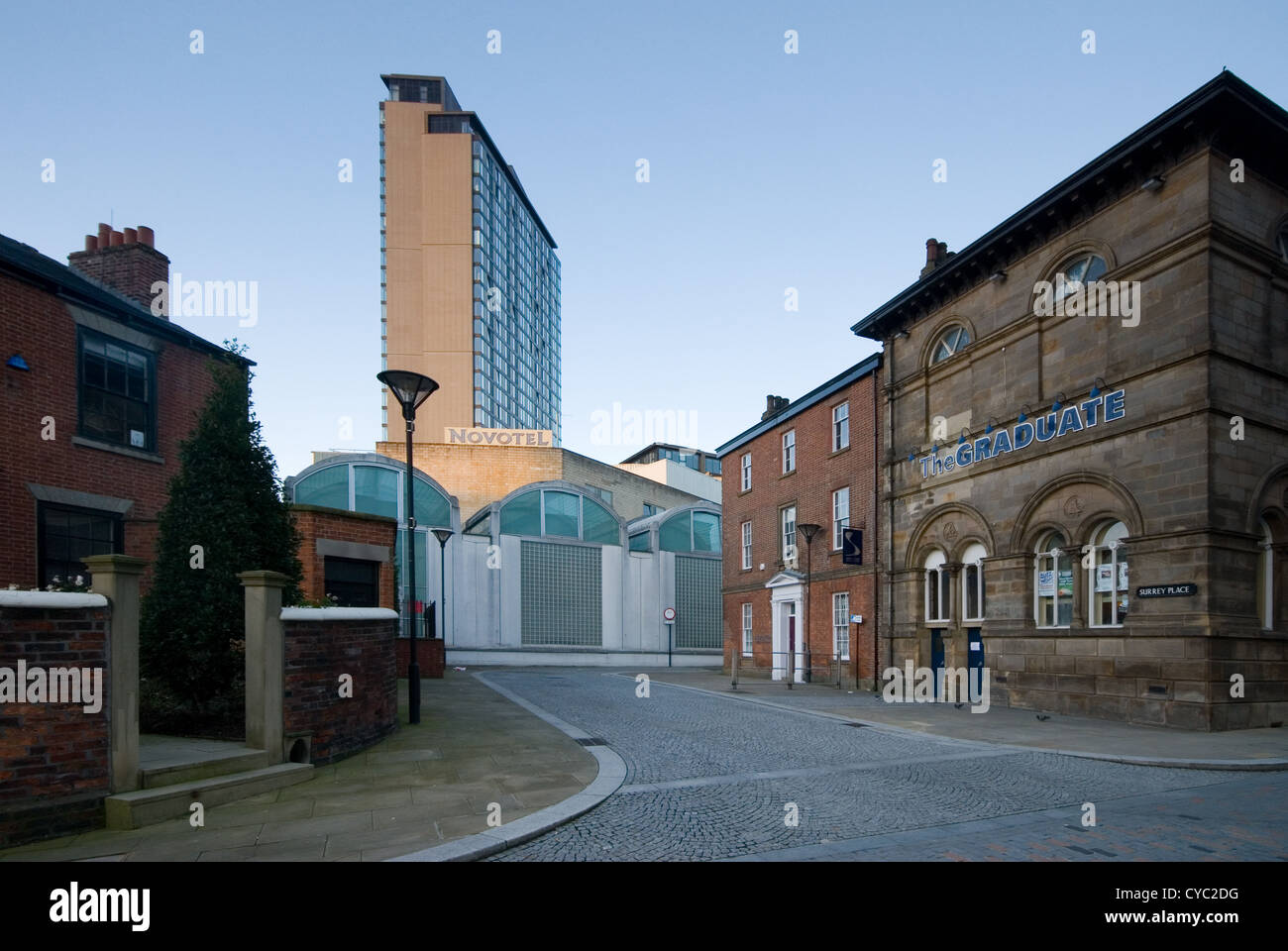 St Pauls City Lofts Tower - Sheffield City Centre, England, UK Stock ...