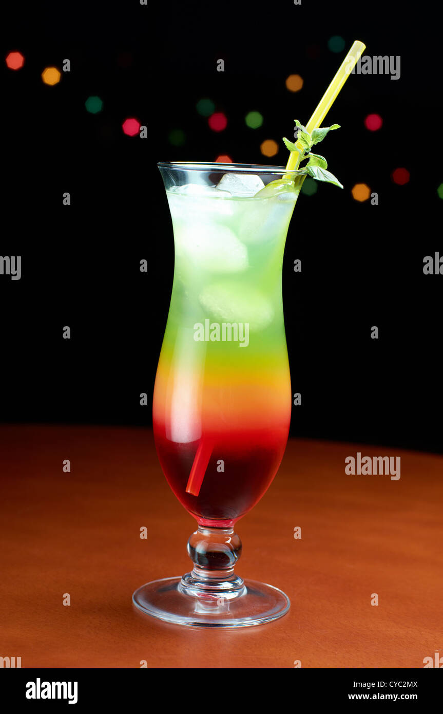 Cocktail in the bar Stock Photo - Alamy