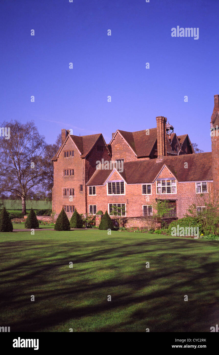 Harvington Hall, Harvington, Worcestershire, England, UK Stock Photo ...