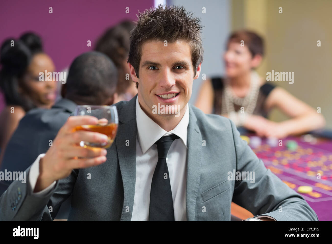 Raising the glass hi-res stock photography and images - Alamy