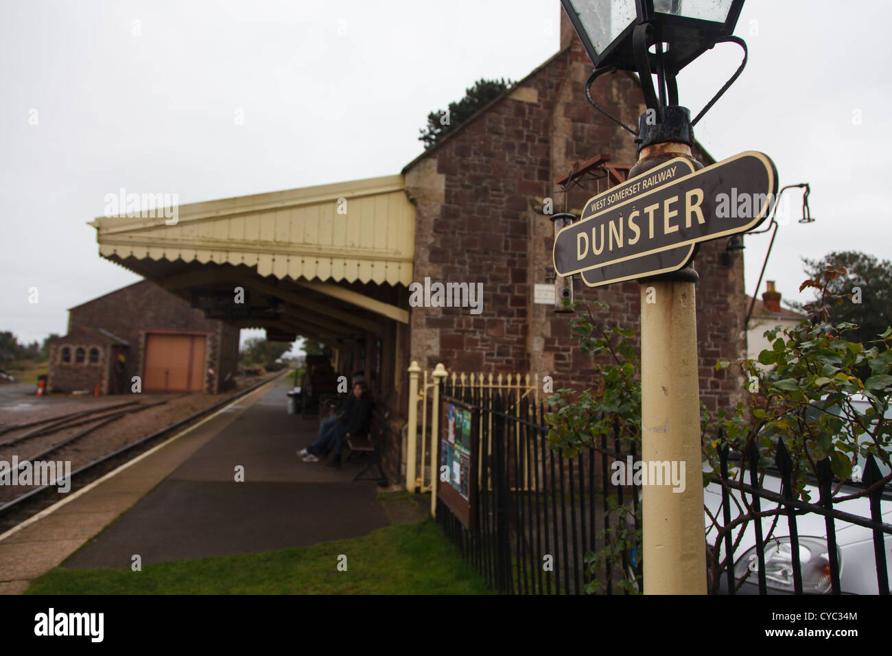 Dunster station hi-res stock photography and images - Alamy