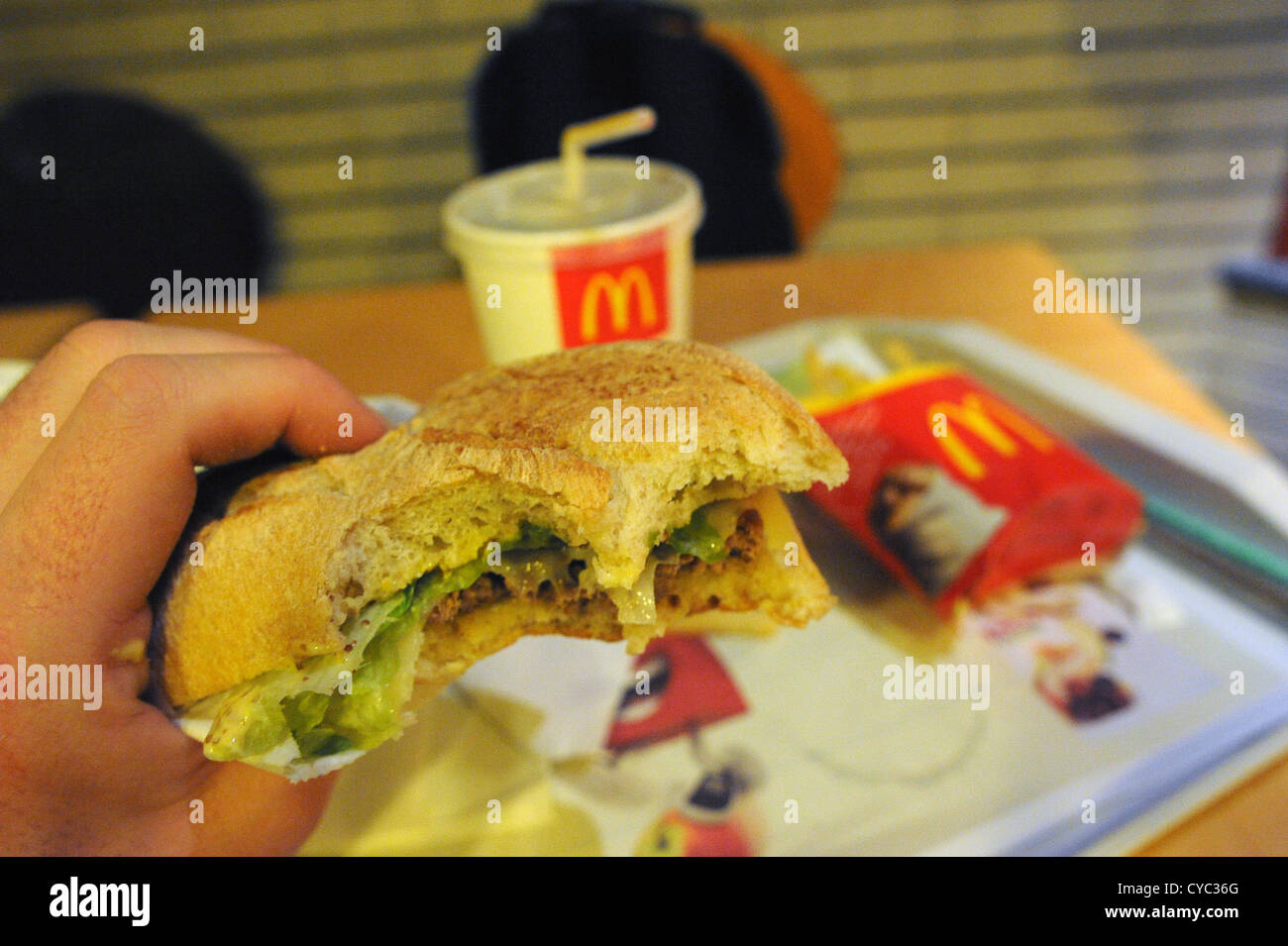 Restaurant fast food franchise bread baguette culture menu mcdo ...