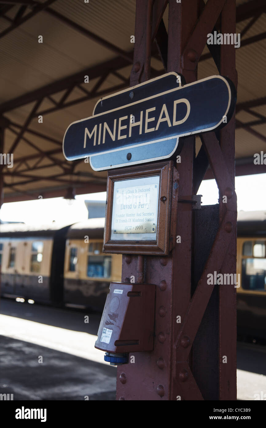 Minehead station hi-res stock photography and images - Alamy