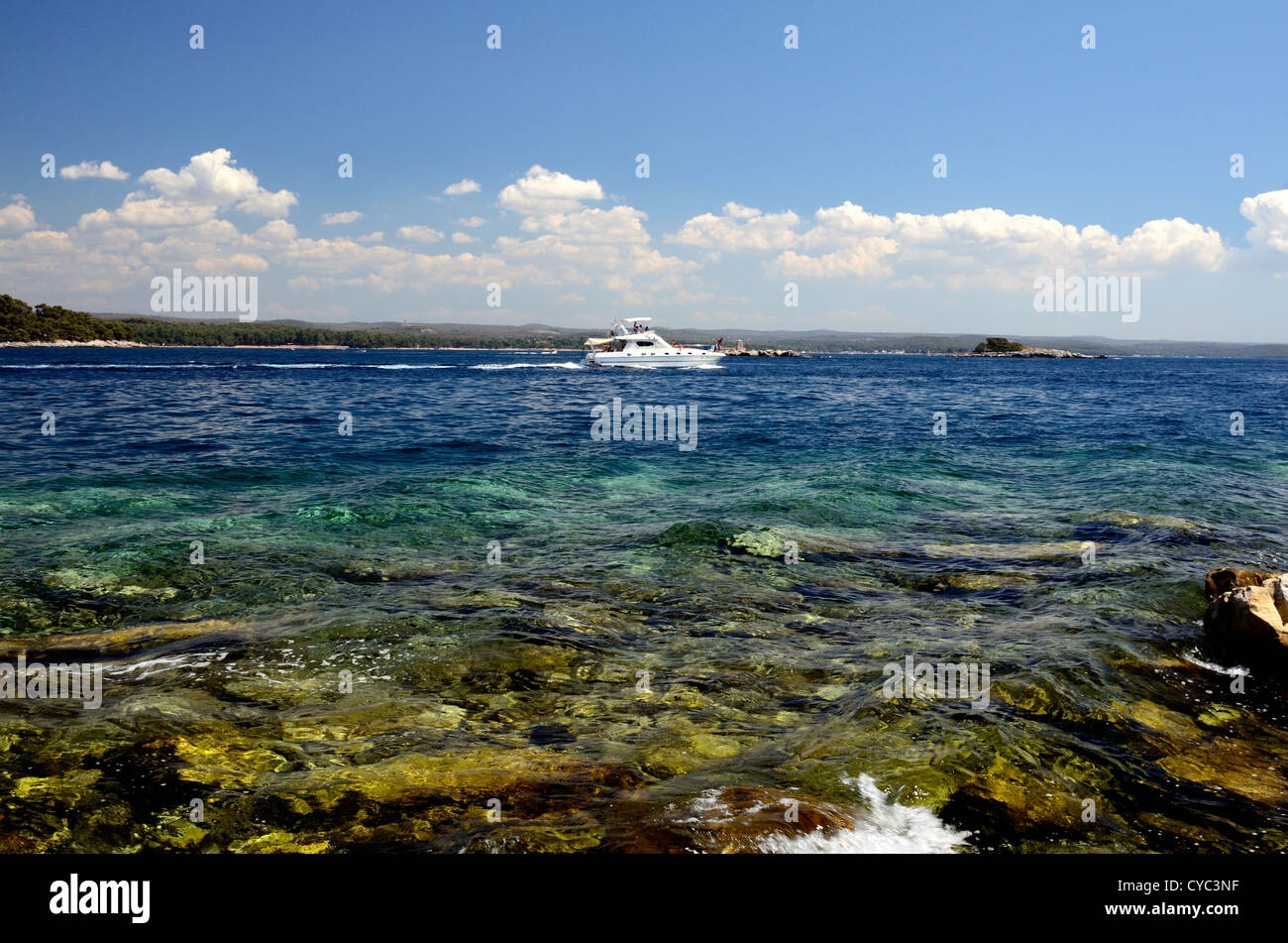 Red Island is one of the most beautiful of the Rovinji archipelago ...