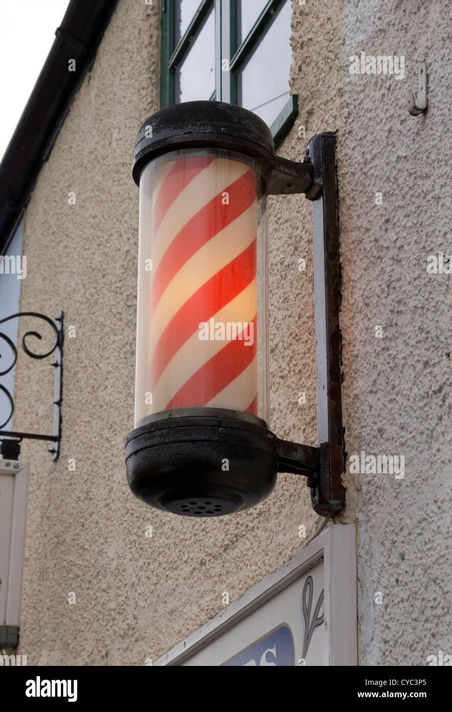 A Barber Shop Pole. Some details of Chard, a small town in Somerset ...