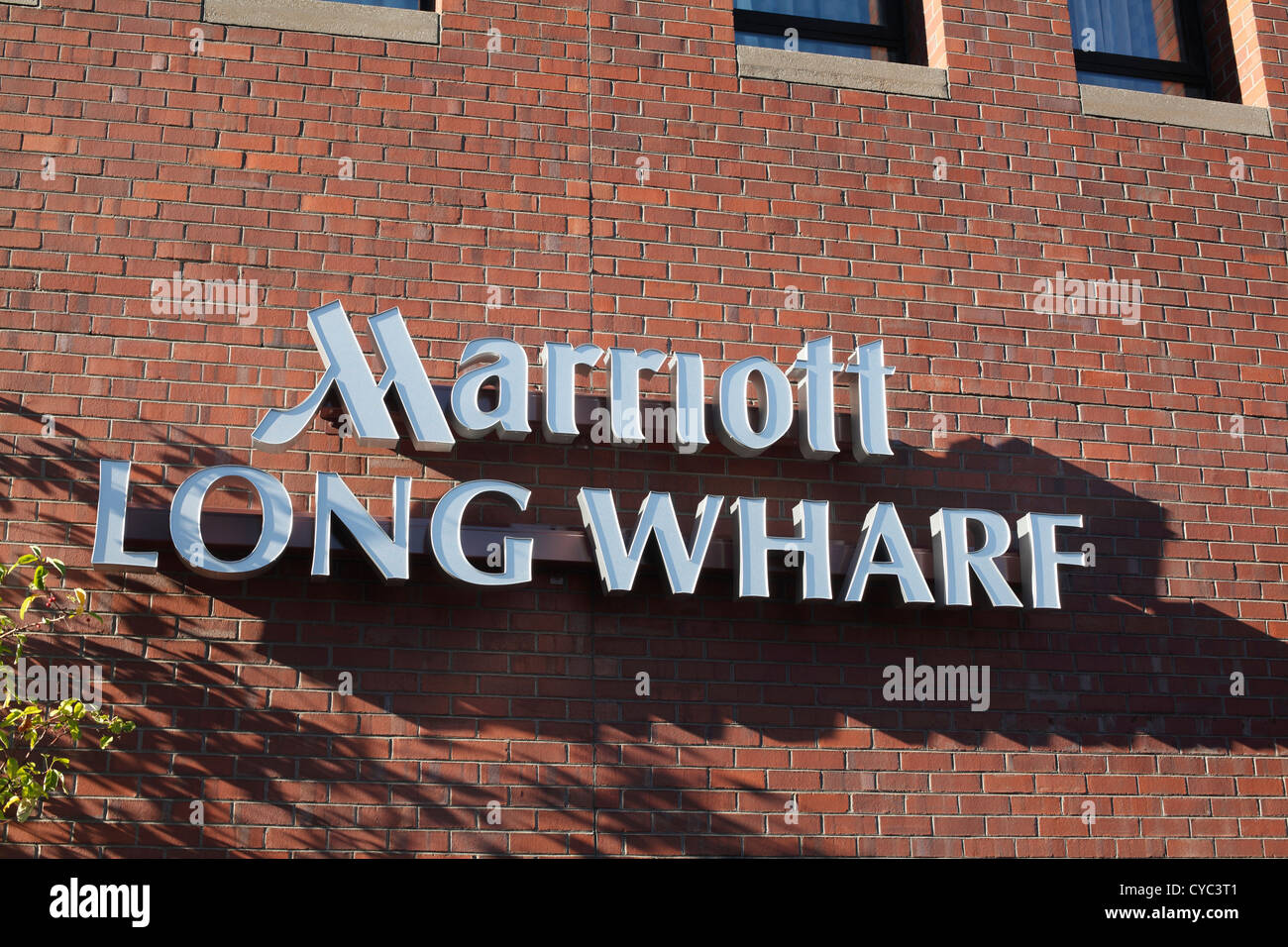 Boston wharf sign hi-res stock photography and images - Alamy