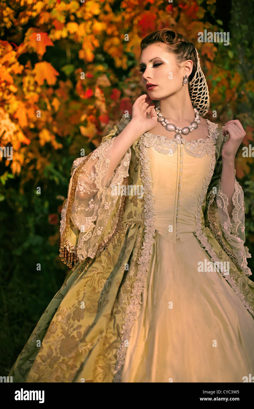 Regency dress hi-res stock photography and images - Alamy
