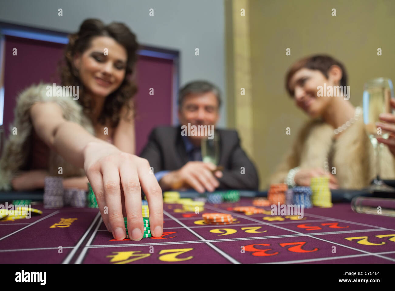 Placing a bet hi-res stock photography and images - Alamy