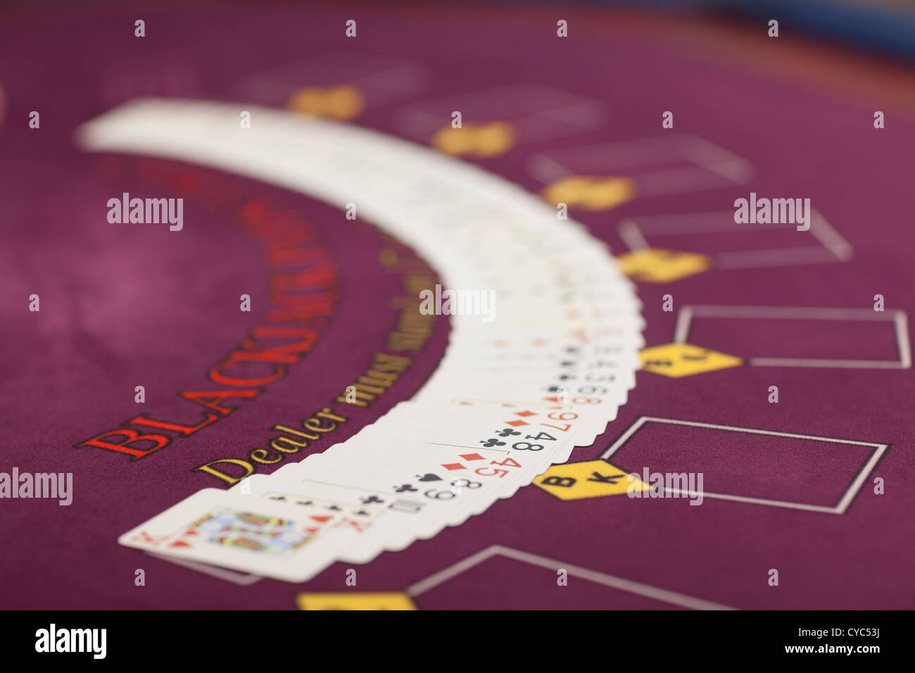 Fanned deck of cards hi-res stock photography and images - Alamy