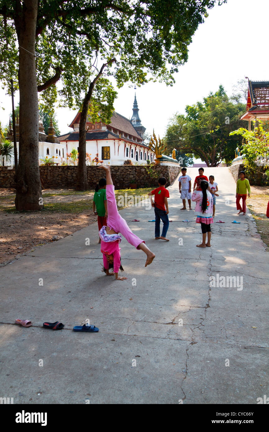 Children Playing On The Street In Luang Prabang Laos Stock Photo Alamy children-playing-on-the-street-in-luang-prabang-laos-stock-photo-alamy
