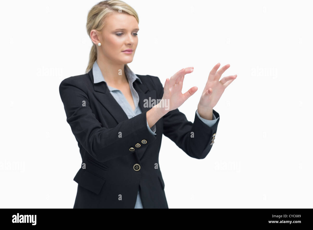 Lifting hands hi-res stock photography and images - Alamy