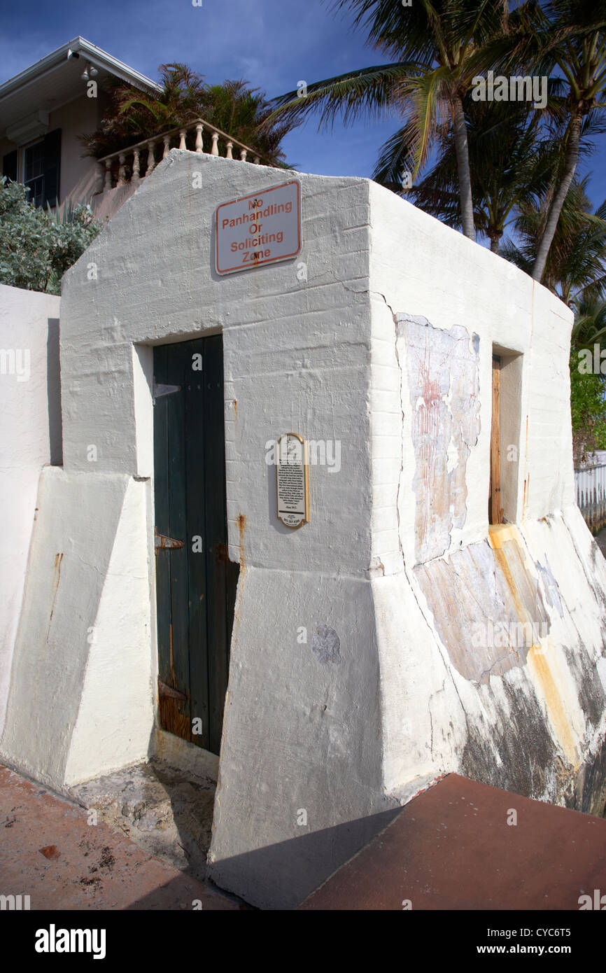 the cable hut protecting underwater telephone cable to cuba key west ...