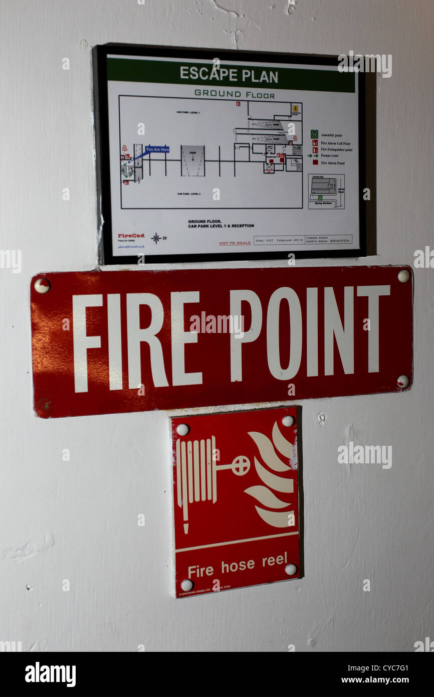Fire Exit Sign Uk High Resolution Stock Photography and Images - Alamy