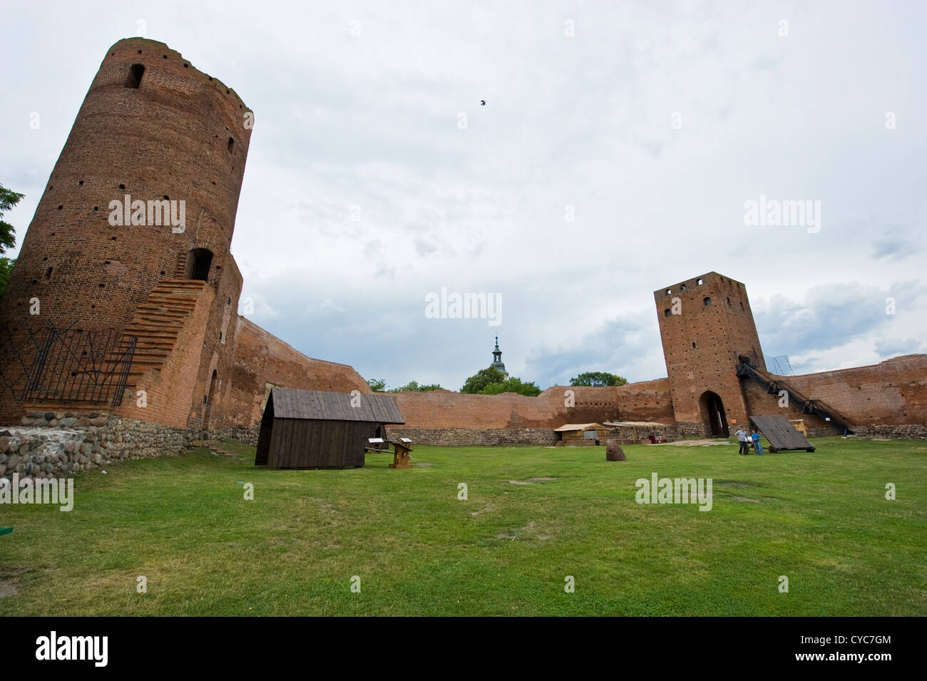 Czersk castle ruins hi-res stock photography and images - Alamy