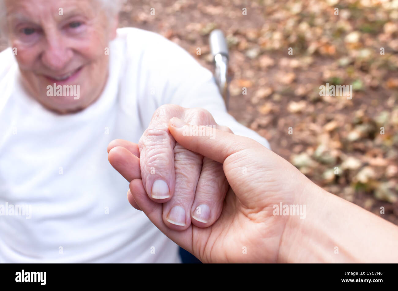 Lady outside hi-res stock photography and images - Alamy
