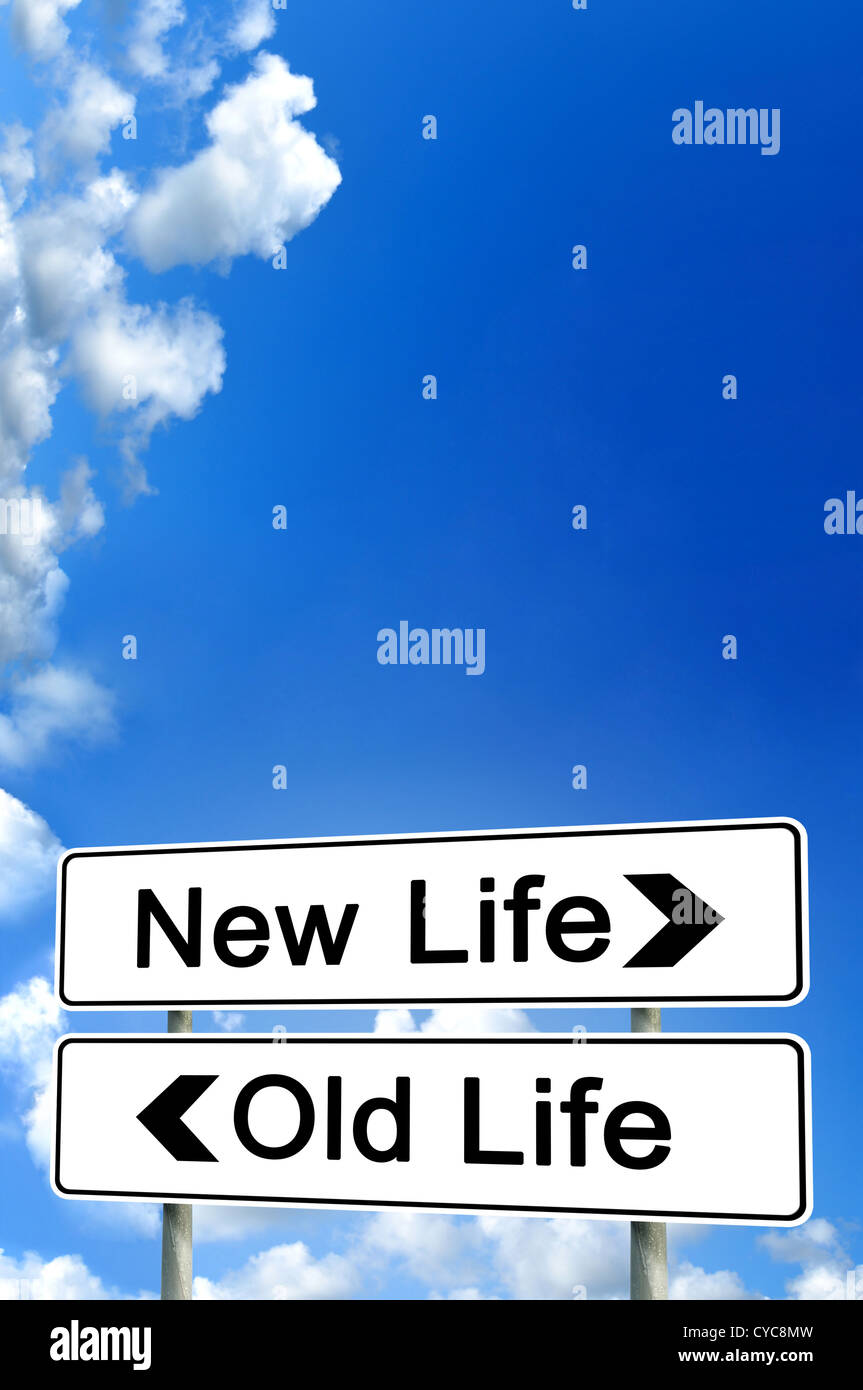 New you concept change health way hi-res stock photography and images ...
