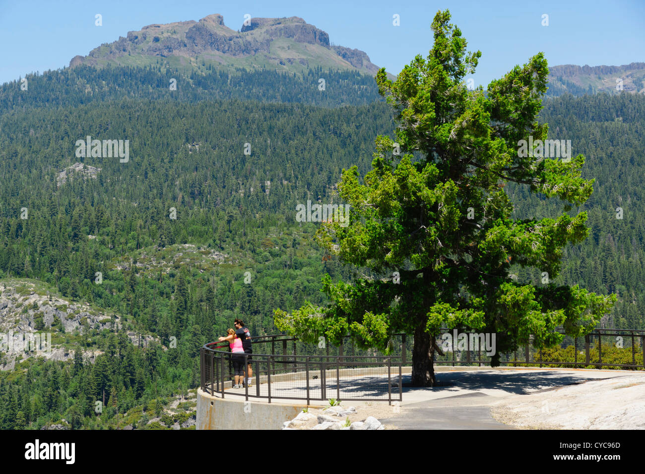 Sonora Pass, Sierra Nevada, California - Donnell Lake viewpoint ...