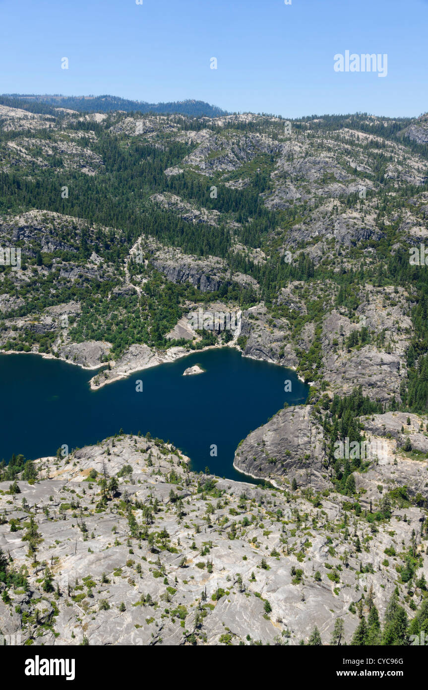 Sonora Pass, Sierra Nevada, California - Donnell Lake viewpoint Stock ...