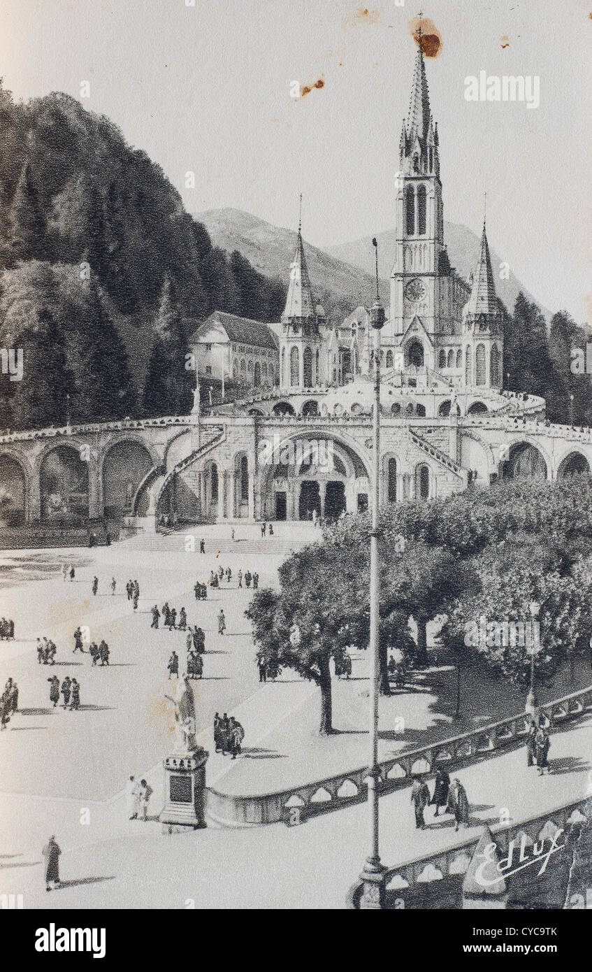 Lourdes painting hi-res stock photography and images - Alamy