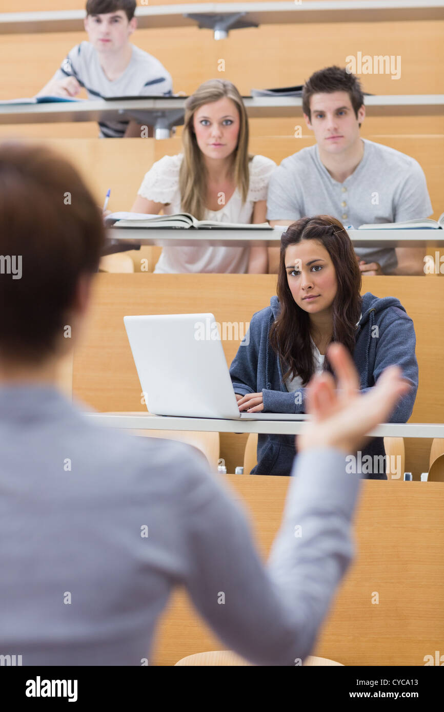 Lecturing hall hi-res stock photography and images - Alamy