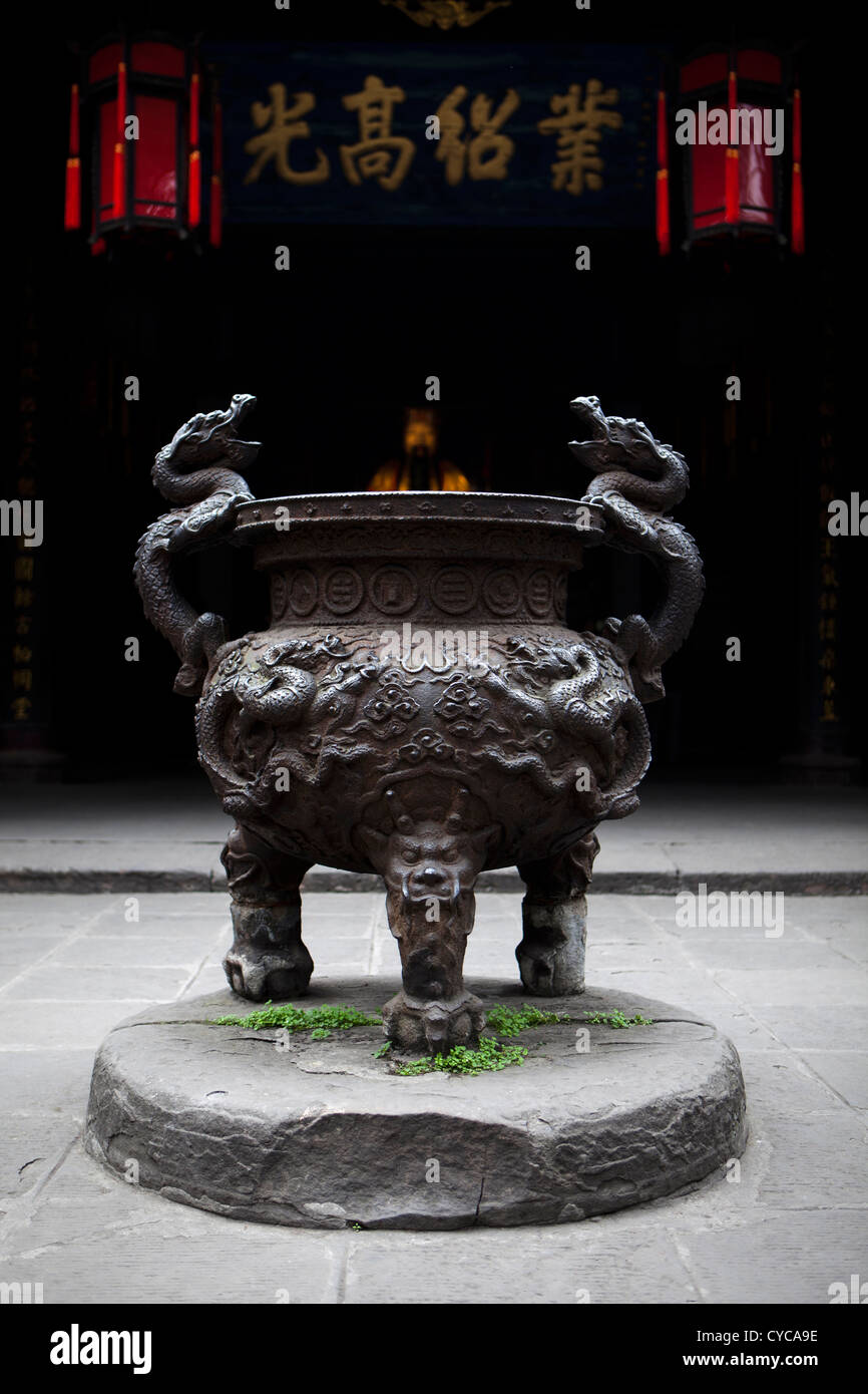 Censer in temple Stock Photo - Alamy