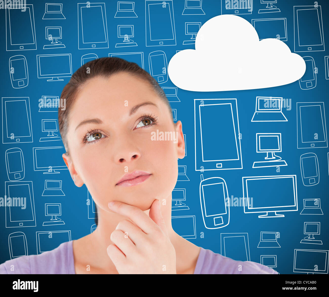 Cloud computing backdrop hi-res stock photography and images - Alamy