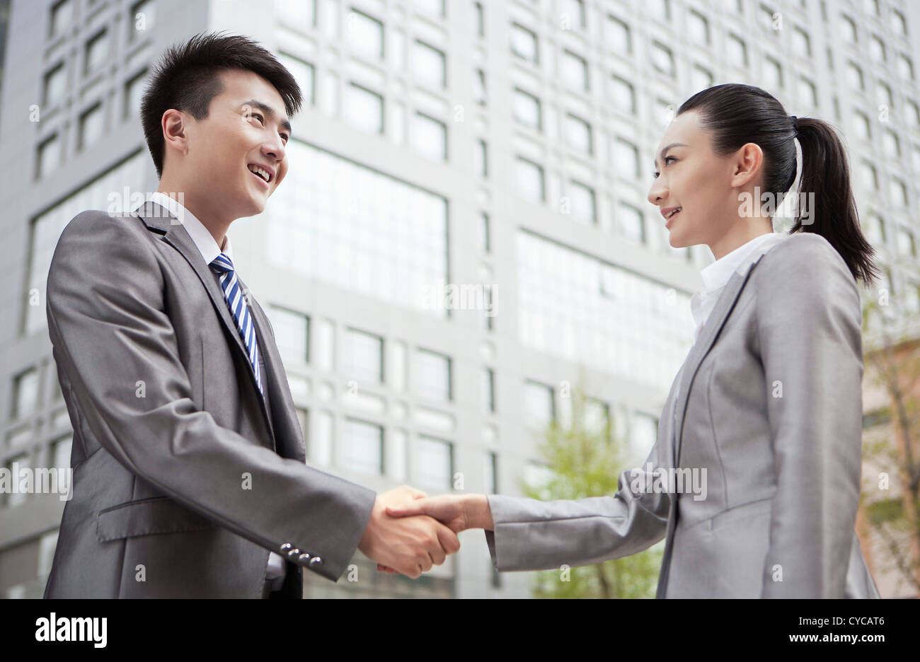 Business person shaking hands Stock Photo - Alamy
