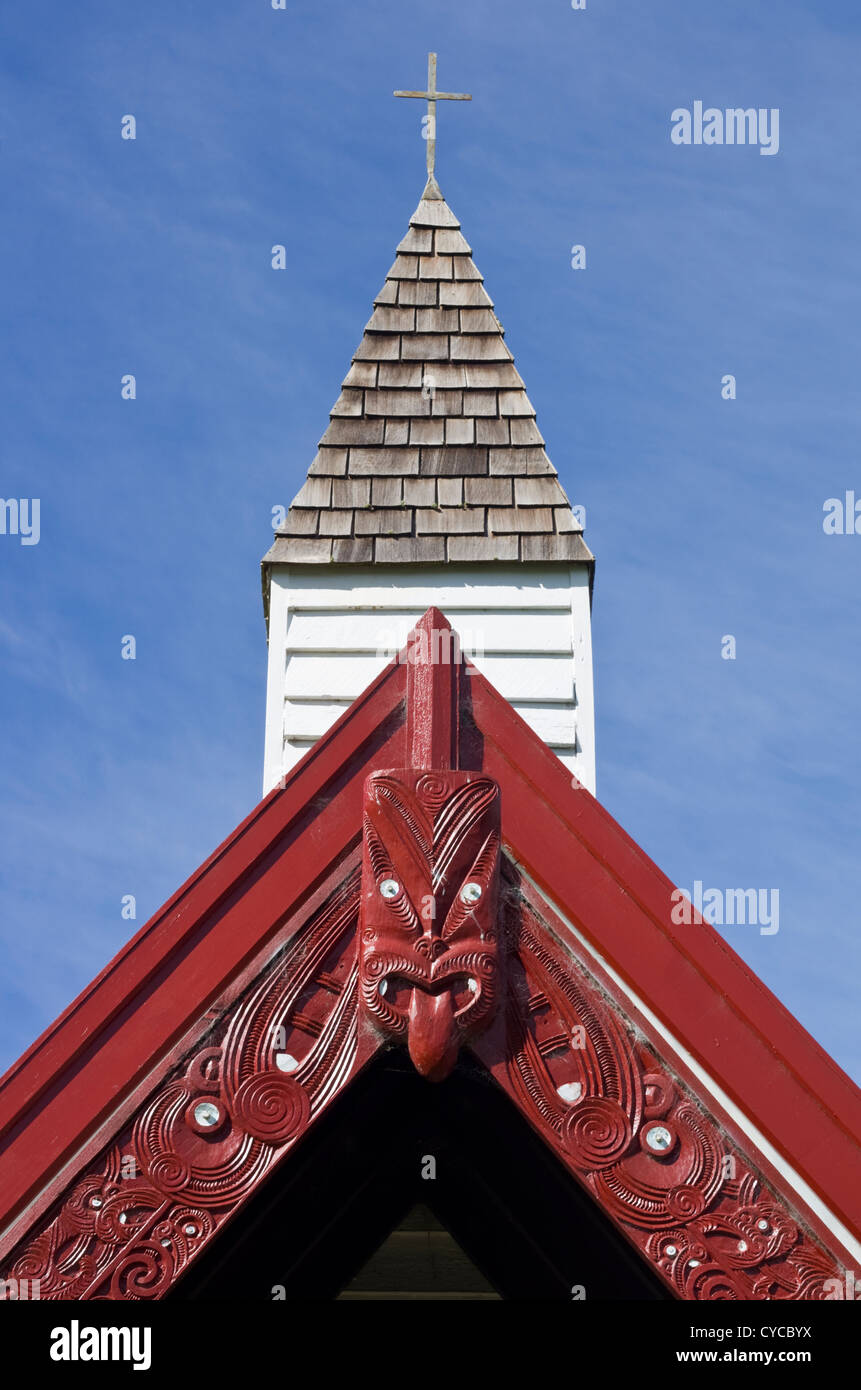 Maori church building hi-res stock photography and images - Alamy