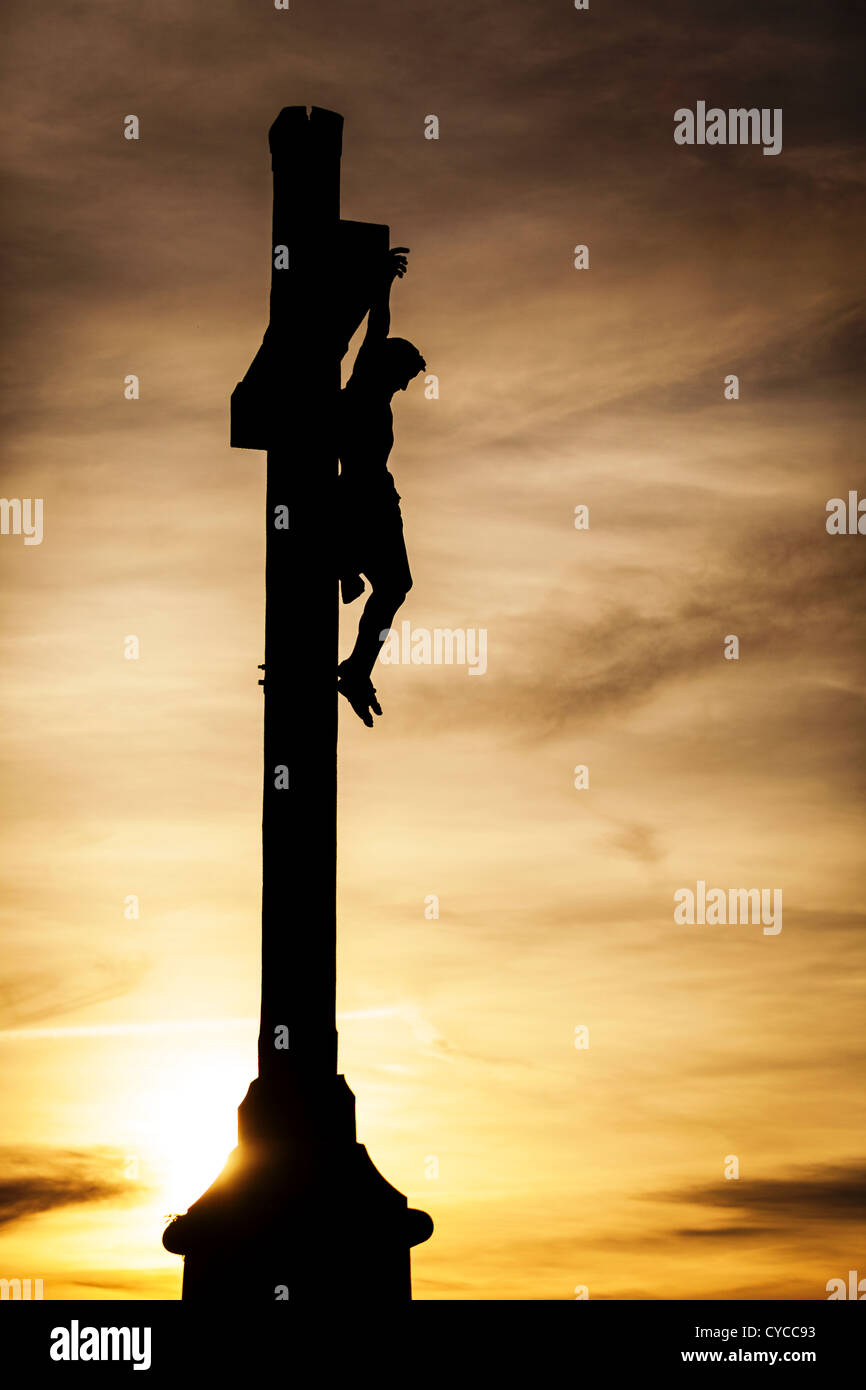 Crucifix Sunset High Resolution Stock Photography and Images - Alamy