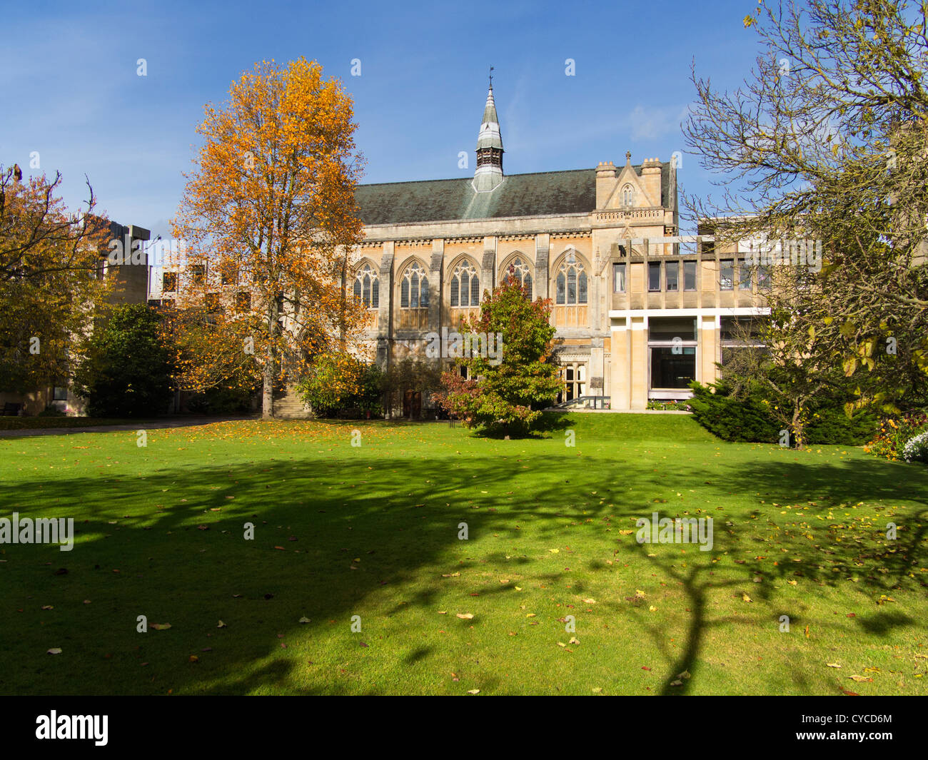 Autumn in the Garden Quadrangle of Balliol College, Oxford Stock Photo ...