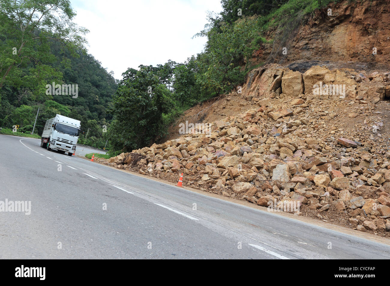 Landslide hi-res stock photography and images - Alamy