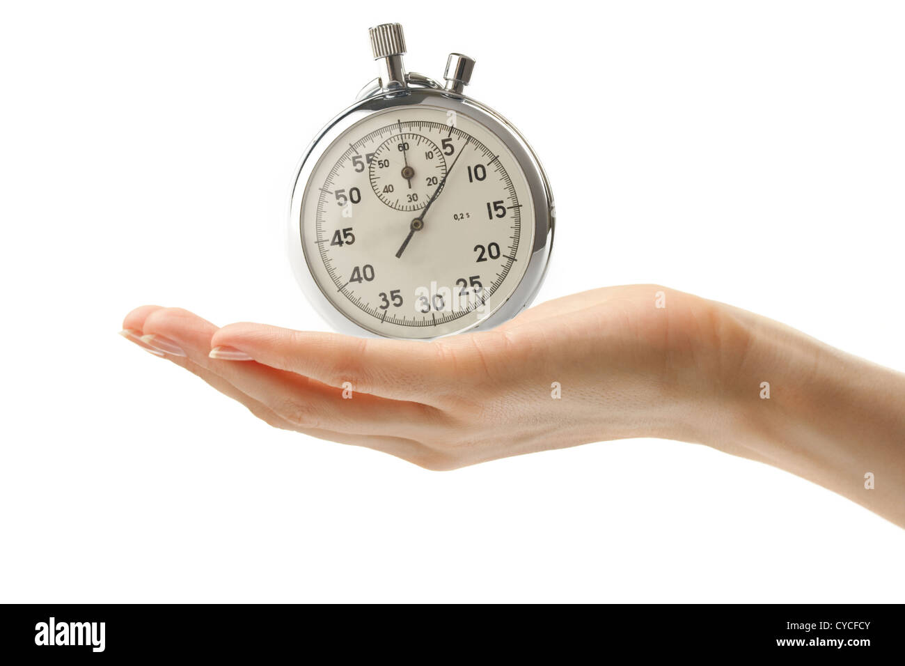 Hand stopwatch hi-res stock photography and images - Alamy