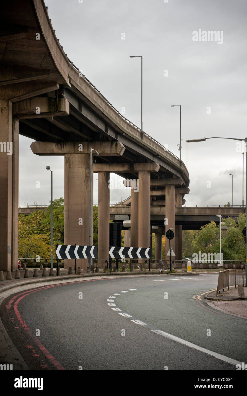 Fly-overs of Spaghetti Junction Stock Photo - Alamy