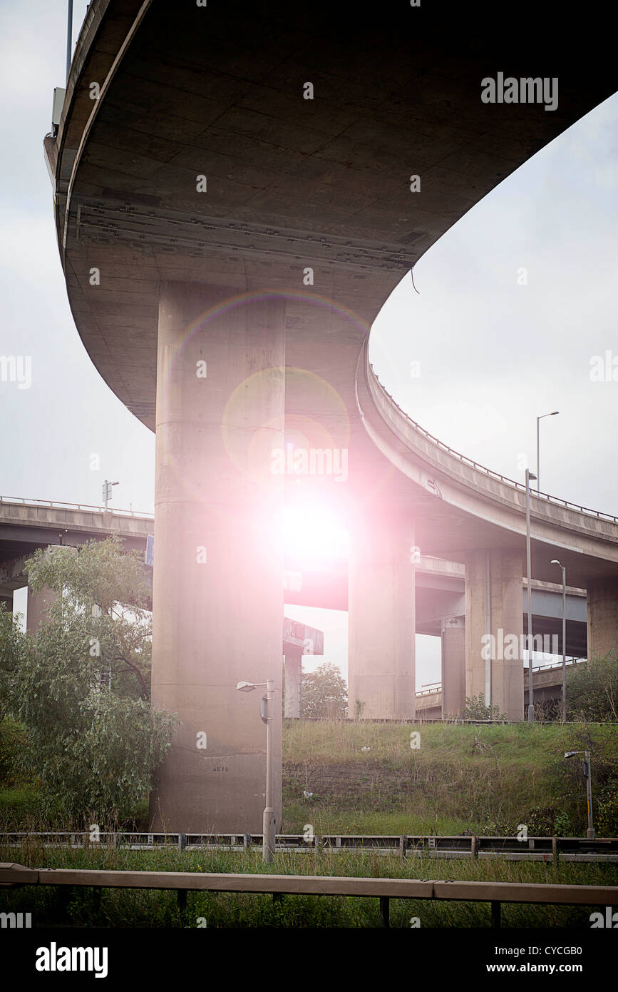 Fly-overs of Spaghetti Junction Stock Photo - Alamy