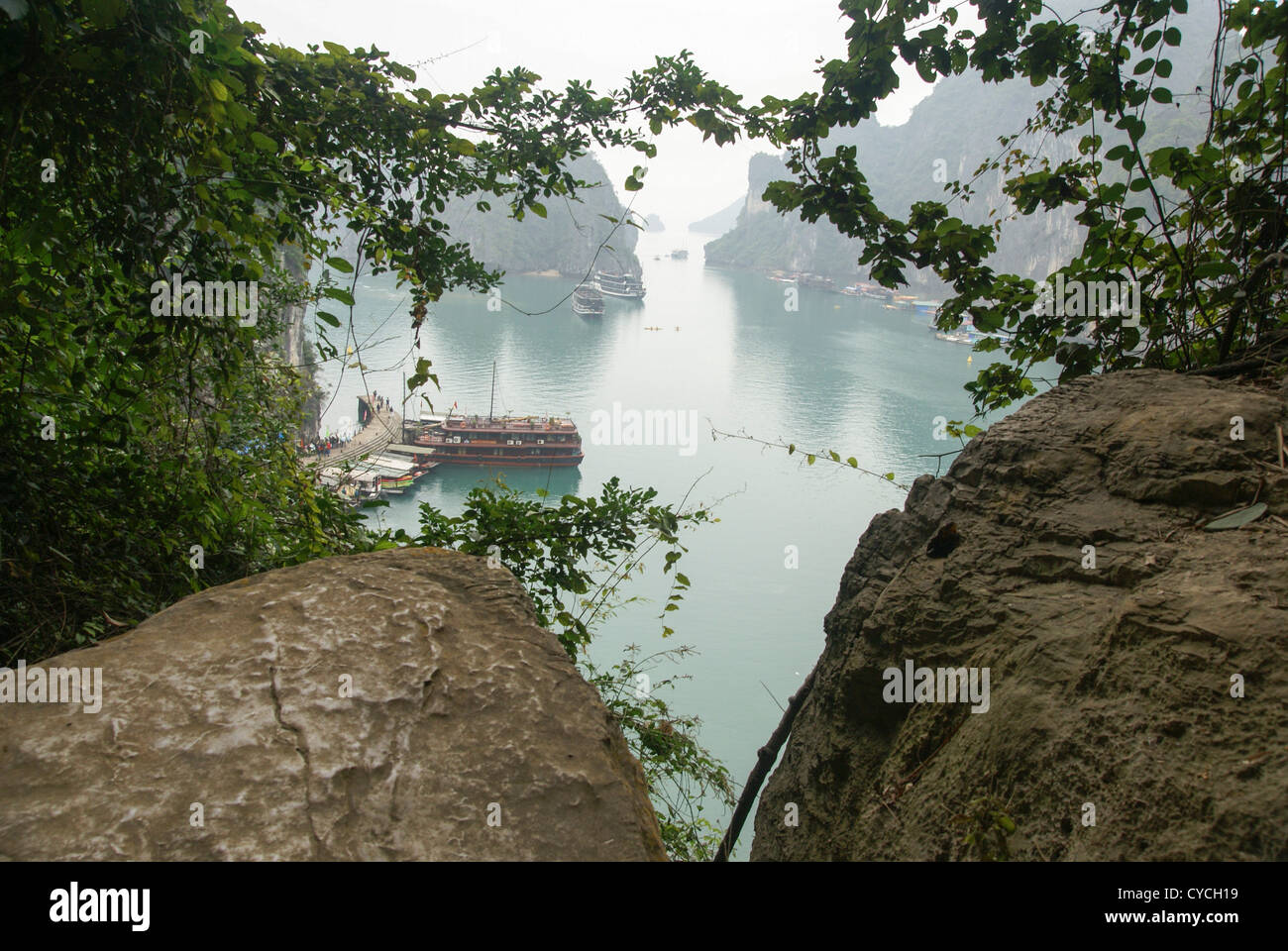 Vietnam, Halong Bay, Bo Hon Island Stock Photo - Alamy