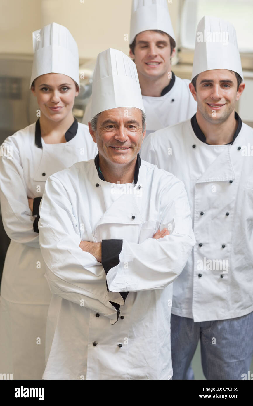 Group of Chef's Stock Photo - Alamy